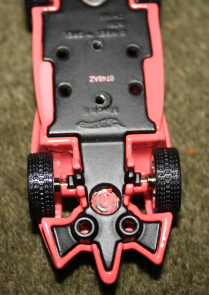 Speed Racer... 1:87 Pink Mach 5 and 1:64 Pink Mach 6 - Joes Diecast Shack